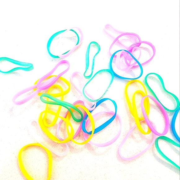Accessories | Color Elastic Hair Bands 250 Pieces Mini Hair Rubber ...